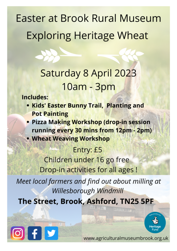 Exploring Heritage Wheat 8th April 2023 - Brook Rural Museum