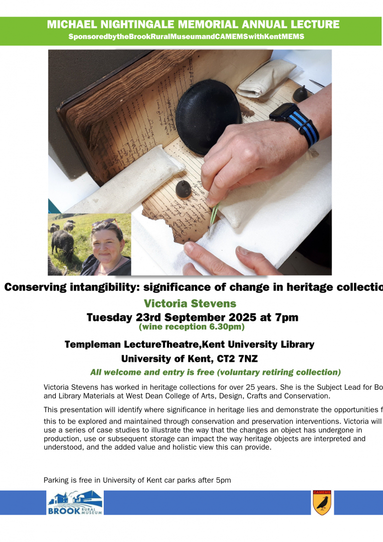 Thirteenth Michael Nightingale Memorial Lecture 23rd September 2025 ...
